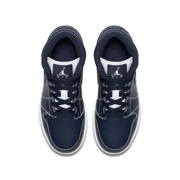 JORDAN 1 Retro Mid "obsidian" Sneakers