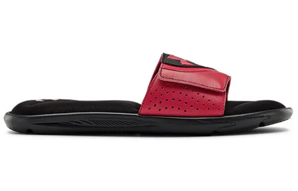Under Armour Ignite 6 Slides - Black/red