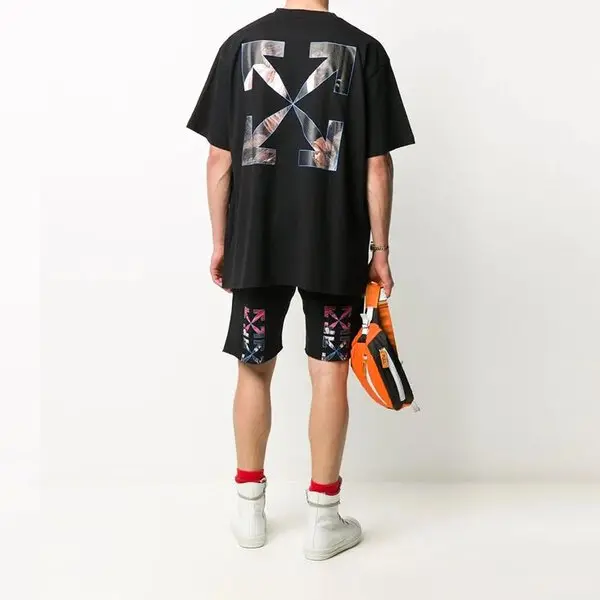 Off-White Caravaggio Angel Print Oversized T-shirt