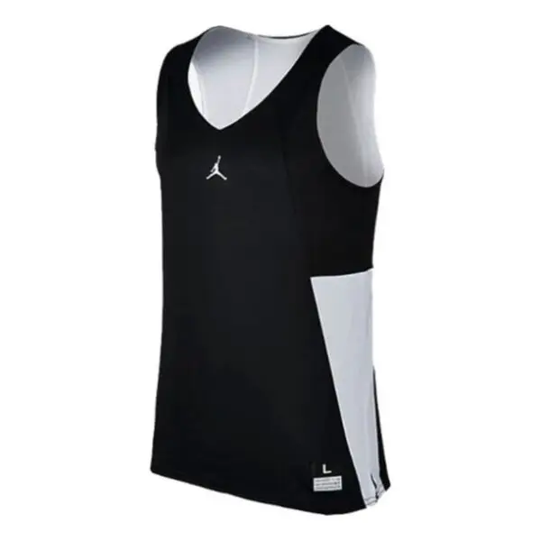 JORDAN Reversible Basketball Tank Top - Black