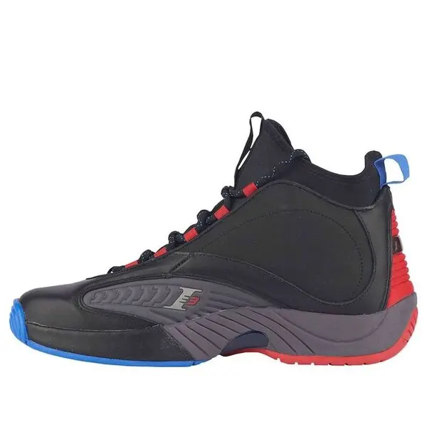 REEBOK High Top Sneakers - Black/blue/red