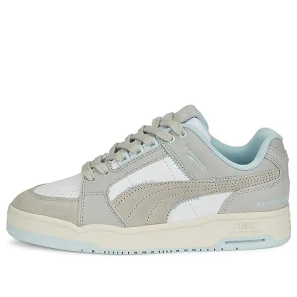 PUMA Slipstream Lo Stitched Up Low Top Sneakers - Gray