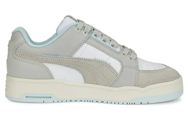 PUMA Slipstream Lo Stitched Up Low Top Sneakers - Gray