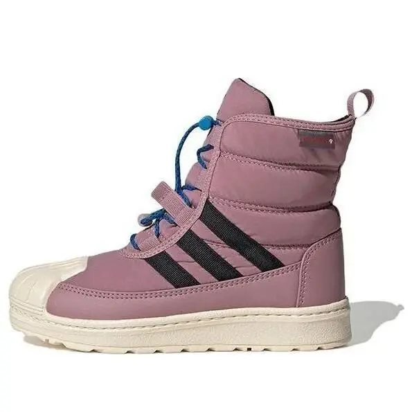 Adidas Originals Superstar Boot 2.0 High Top Sneakers - Purple