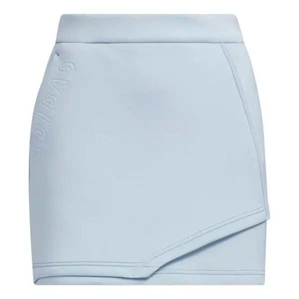 Adidas 3d Debossed Spacer Knit Skirt - Blue