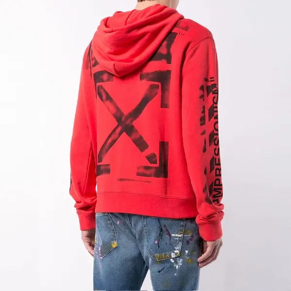 Off-White Diag Stencil Hoodie