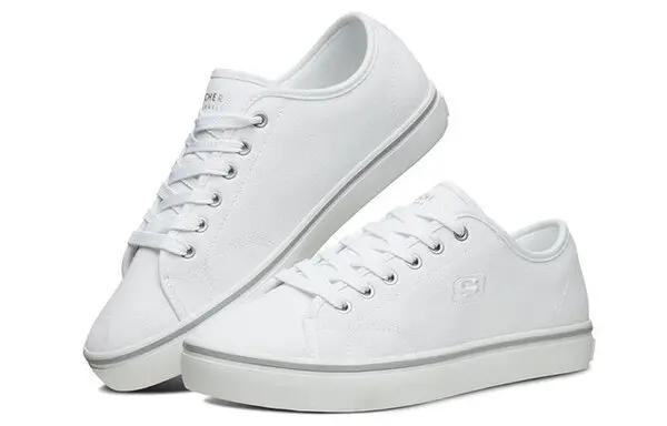 Sketchers Cupsole 1 Low-top Canvas Shoes - White