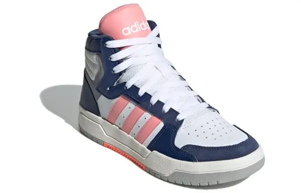 Adidas Entrap Mid Top Sneakers - Blue/pink