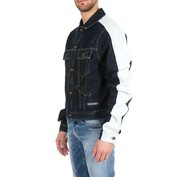 Off-White Paneled Denim Jacket