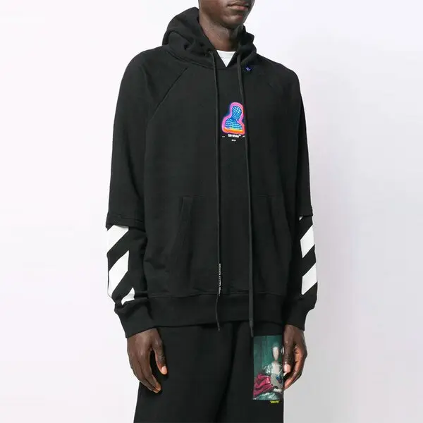 Off-White Character Print Hoodie
