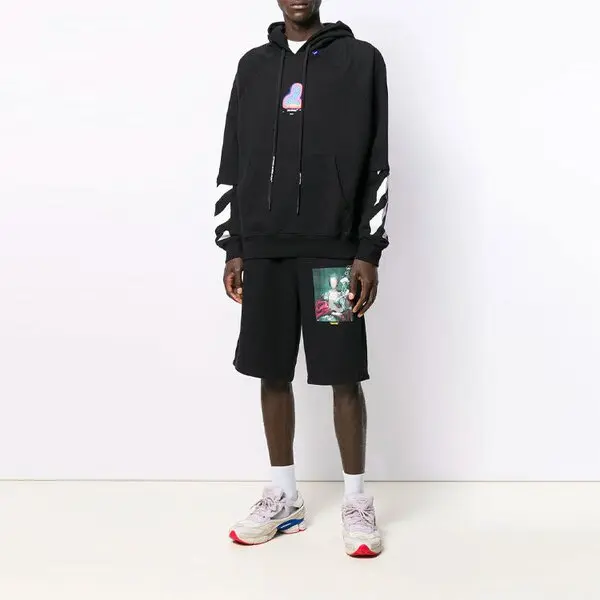 Off-White Character Print Hoodie