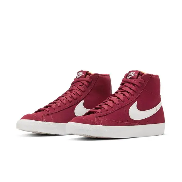 Nike Blazer Mid '77 High Top Sneakers - Red/white