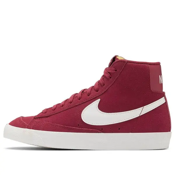 Nike Blazer Mid '77 High Top Sneakers - Red/white