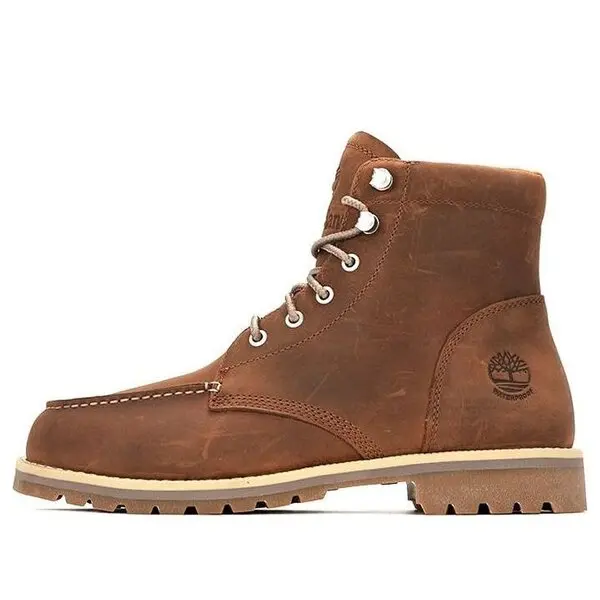 Timberland Redwood Falls Waterproof Moc-toe Boots - Brown/tan