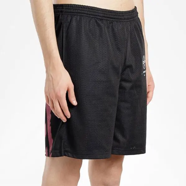 Off-White Diag Stencil Mesh Shorts