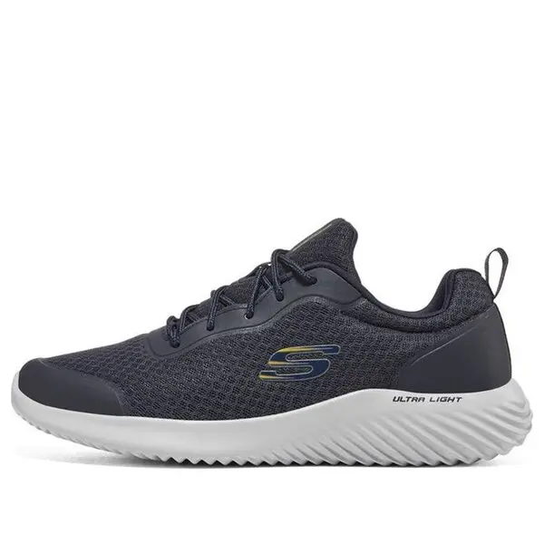 Sketchers Bounder Athletic Sneakers - Navy/white