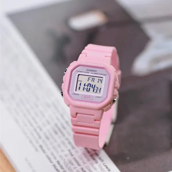 Casio Digital Watch With Resin Strap