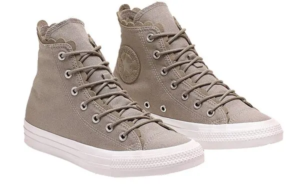 CONVERSE Chuck Taylor All Star High Top Sneakers With Ruffle Detailing