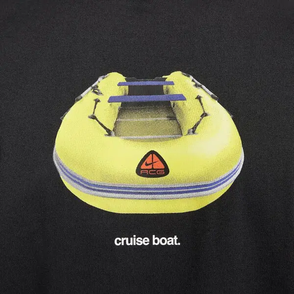 Nike Dri-fit T-shirt 'cruise Boat - Black