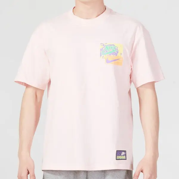 Nike Behind Graffiti T-shirt 'pink