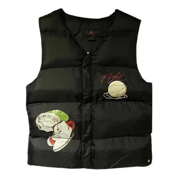 JORDAN Air Padding Vest - Black