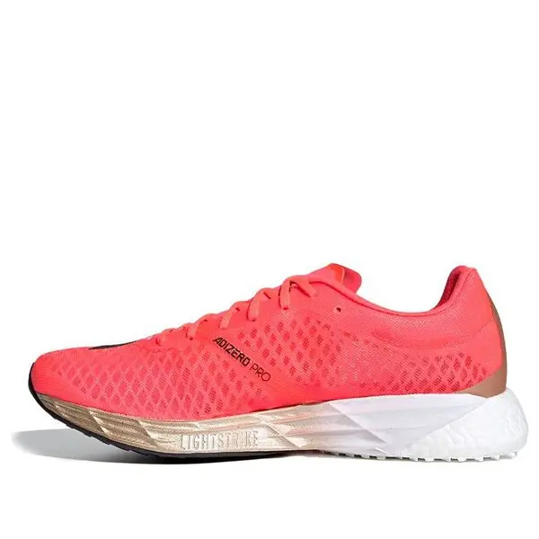 Adidas Adizero Adios Pro Running Sneakers - Pink/black