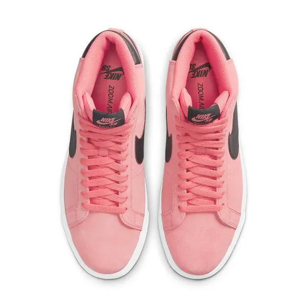 Nike Zoom Blazer Mid Sb High Top Sneakers - Red/black