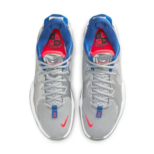 Nike Pg "clippers" Basketball Sneakers - Silver/pink