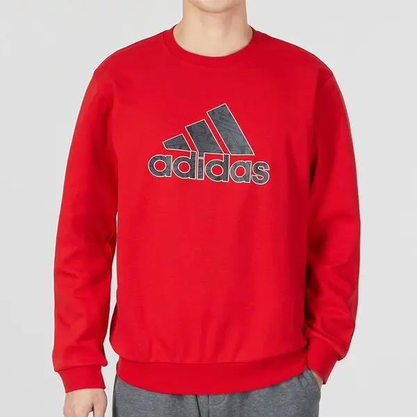 Adidas Crewneck Sweatshirt With Graphic Logo