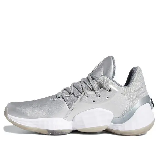 Adidas Harden Volume 4 "silver Metallic" Athletic Sneakers - Silver/grey