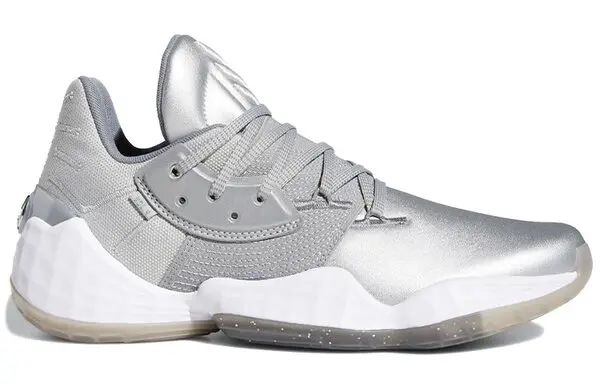 Adidas Harden Volume 4 "silver Metallic" Athletic Sneakers