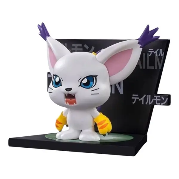 POP MART Digimon Fridge Magnet Sealed Case 'tailmon - Multi-color