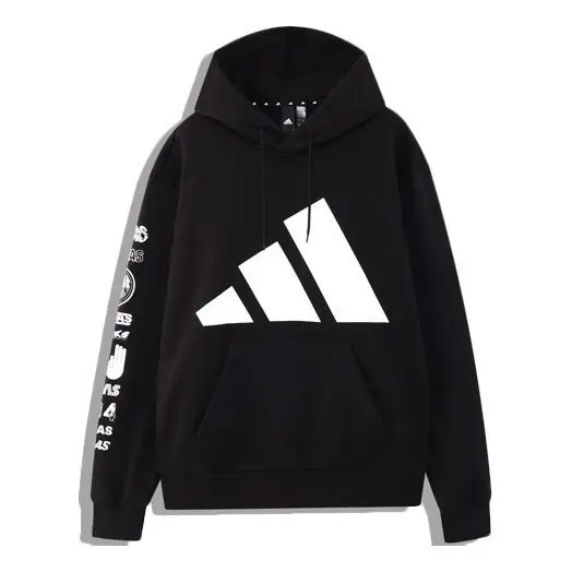 Adidas Athletics Pack Casual Sports Drawstring Pullover - Black