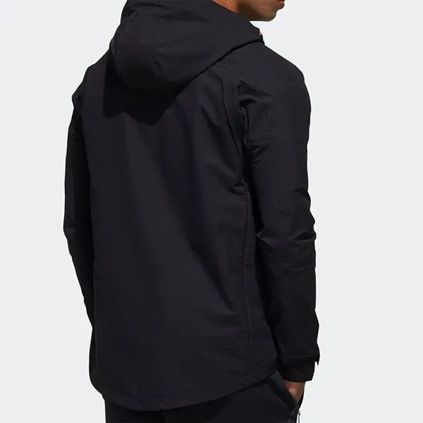 Adidas Th Parkar Casual Sports Hooded Jacket - Black