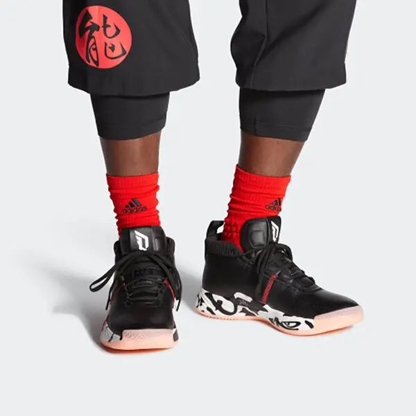 Adidas Dame 5 "chinese New Year" High Top Sneakers