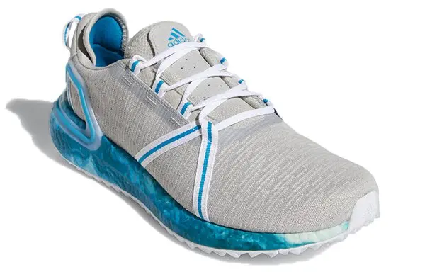 Adidas Solarthon Primeblue Golf Shoes - Grey/blue