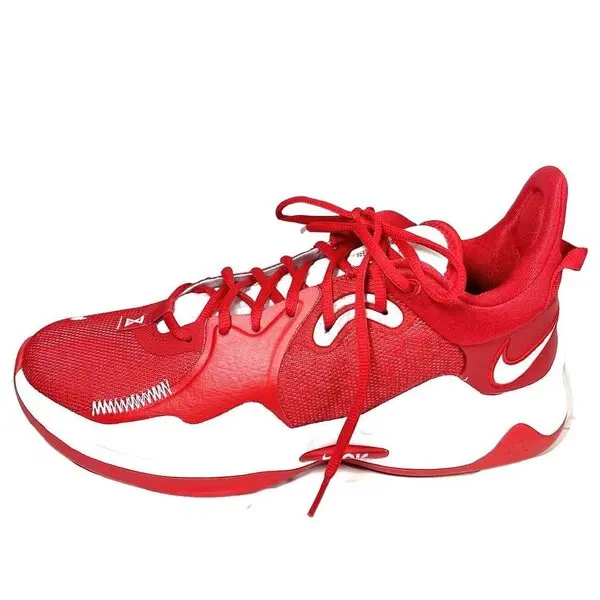 Nike Pg 5 Tb Low Top Sneakers - Red