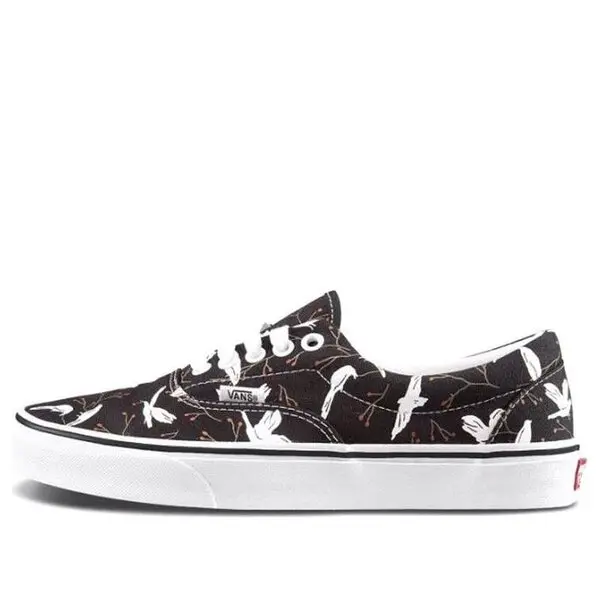 VANS Era 95 Sneakers With Floral Graphic Print - Black
