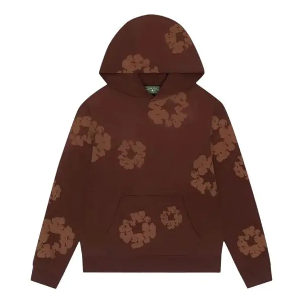 DENIM TEARS Cotton Wreath Hoodie - Brown