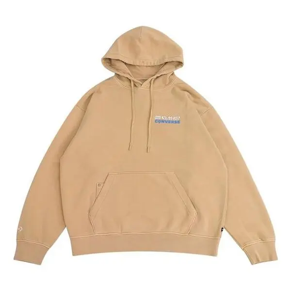 CONVERSE Logo Hoodie - Tan