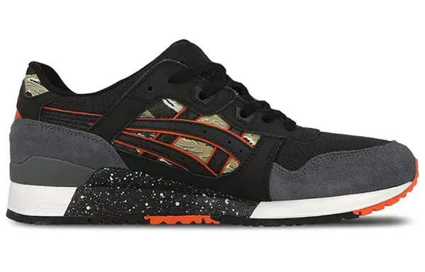 Asics Gel Lyte Iii " Camo" Sneakers - Black