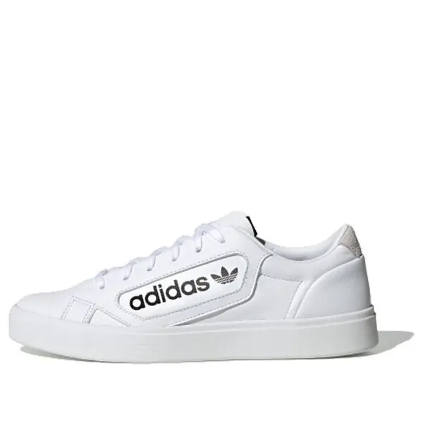 Adidas Sleek Low Top Sneakers - White