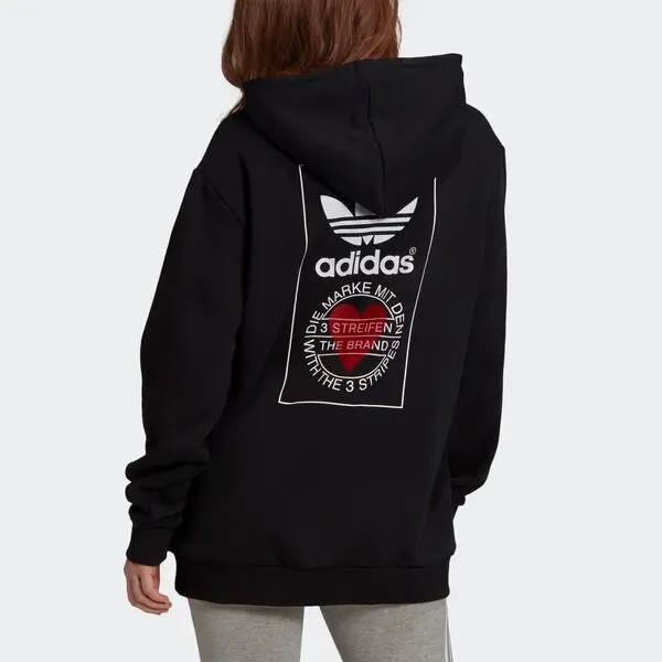 Adidas Originals Valentine's Day Series Hoodie - Black
