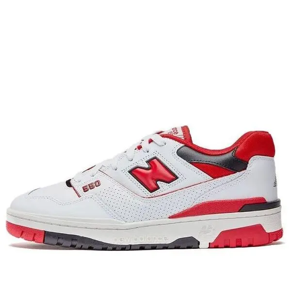 NEW BALANCE 550 Low Top Sneakers - White/red