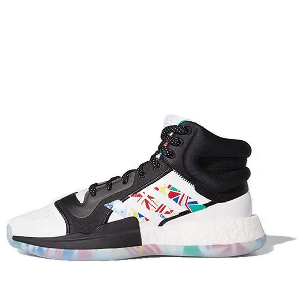 Adidas Marquee Boost Fiba 'ball Around The World' High Top Sneakers