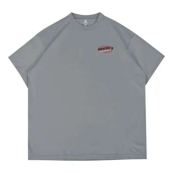 CONVERSE Retro Sail Boat Graphic T-shirt Asia Sizing 'grey - Grey/multi-color