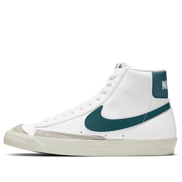 Nike Blazer Mid '77 Vintage High Top Sneakers - White/green