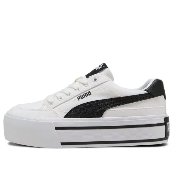 PUMA Court Classic Vulc Fs Platform Sneakers - White/black