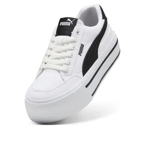 PUMA Court Classic Vulc Fs Platform Sneakers - White/black