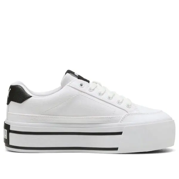 PUMA Court Classic Vulc Fs Platform Sneakers - White/black